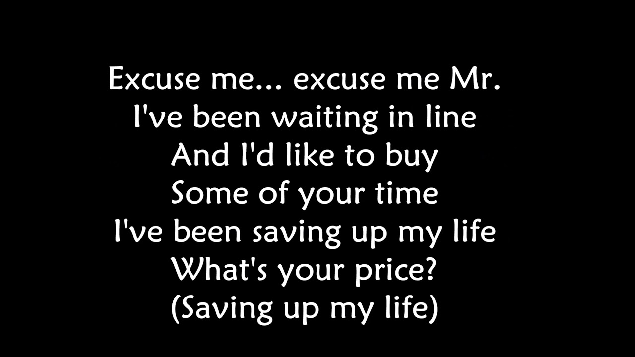 No Doubt - Excuse me mr (ACOUSTIC) LYRICS ||Ohnonie (HQ) - YouTube