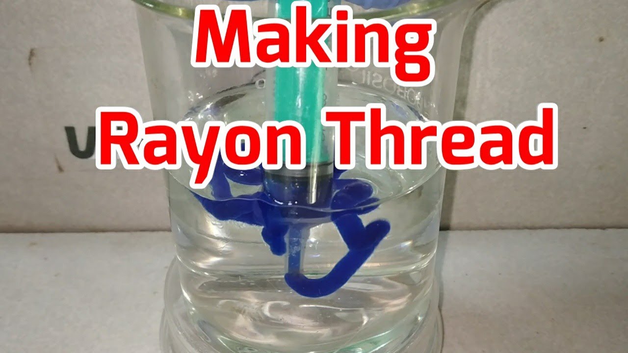 Schweitzer Reagent : Making Rayon DIY demo - YouTube