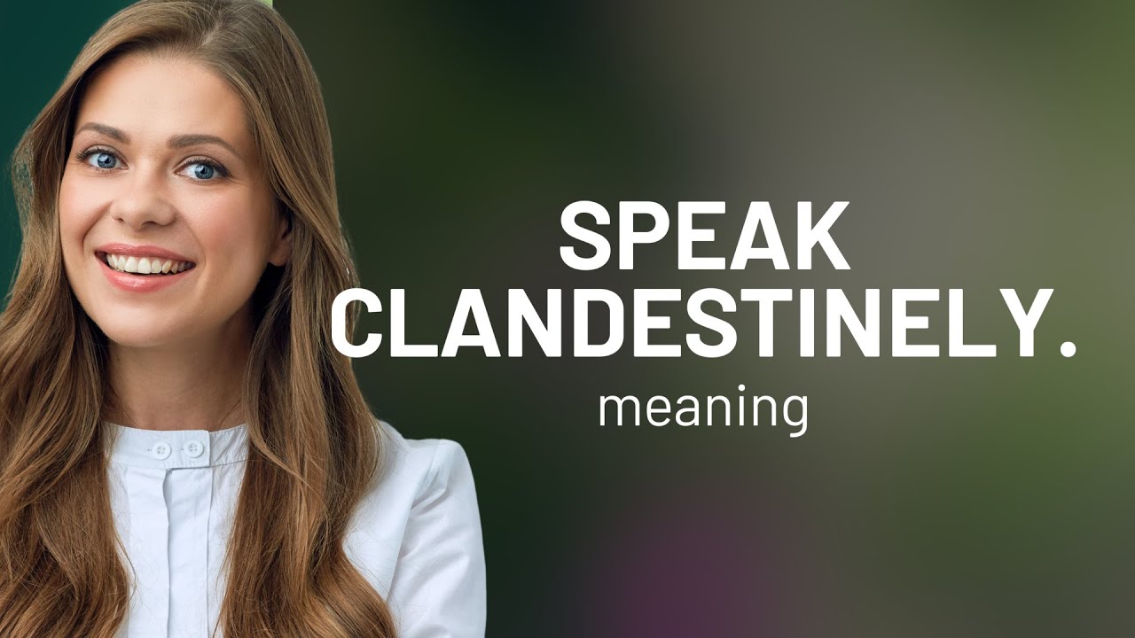 Unlocking Secrets: The Art of Speaking Clandestinely - YouTube
