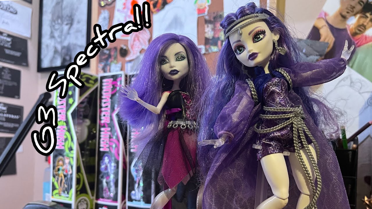 SHE’S EVERYTHING!! / Monster High G3 Spectra Vondergeist Unboxing and ...