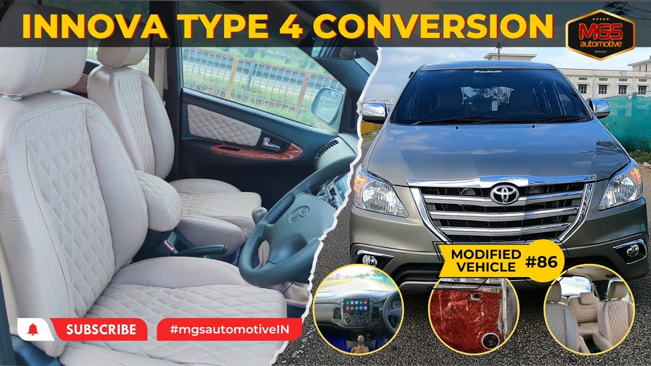 86th Bronze Innova Type 1 to Type 4 Conversion in Tirupur ...