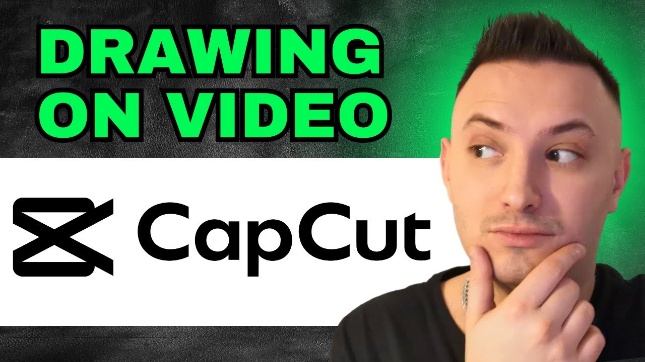 How To Draw On A Video In Capcut (2024) - QUICK GUIDE! - YouTube