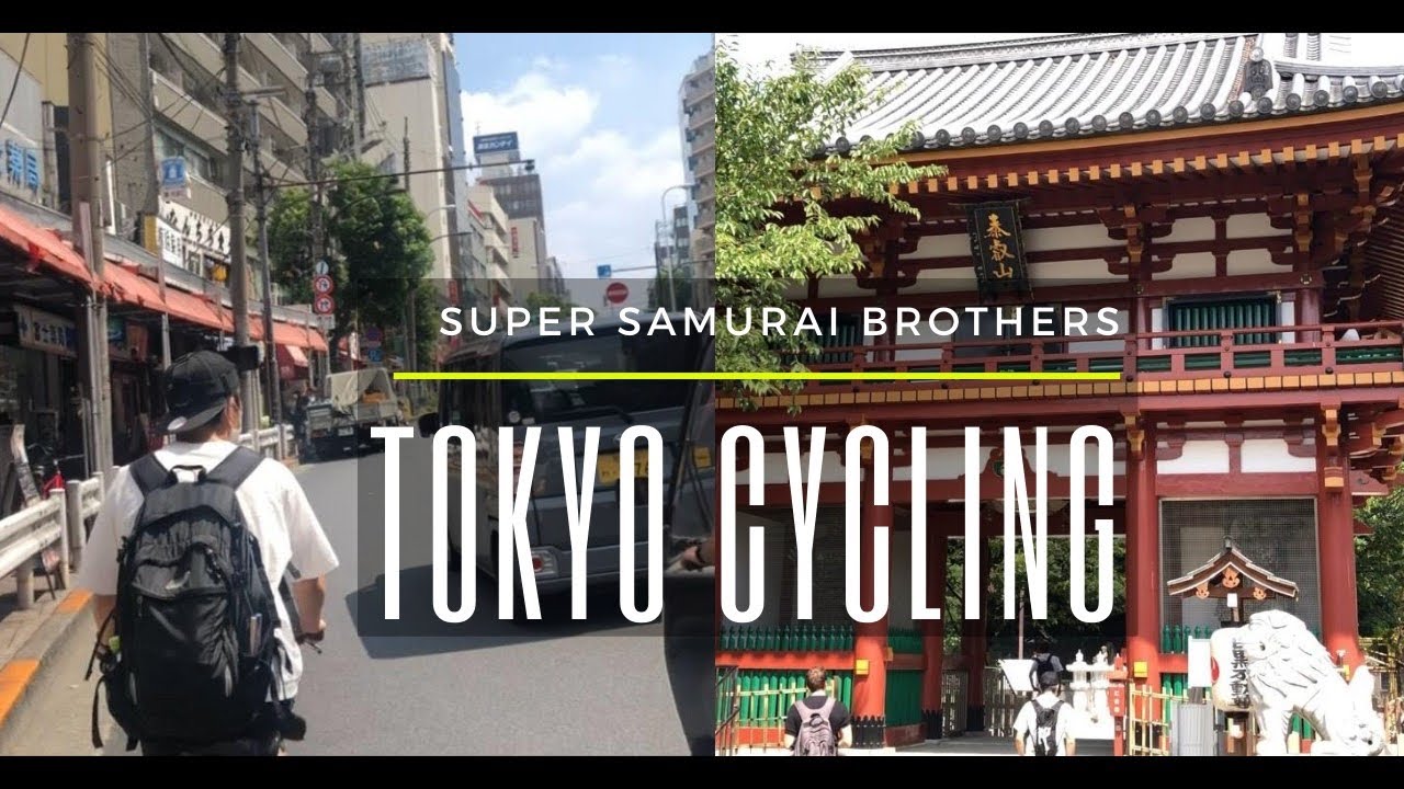 tokyo cycling tours by samurai - YouTube