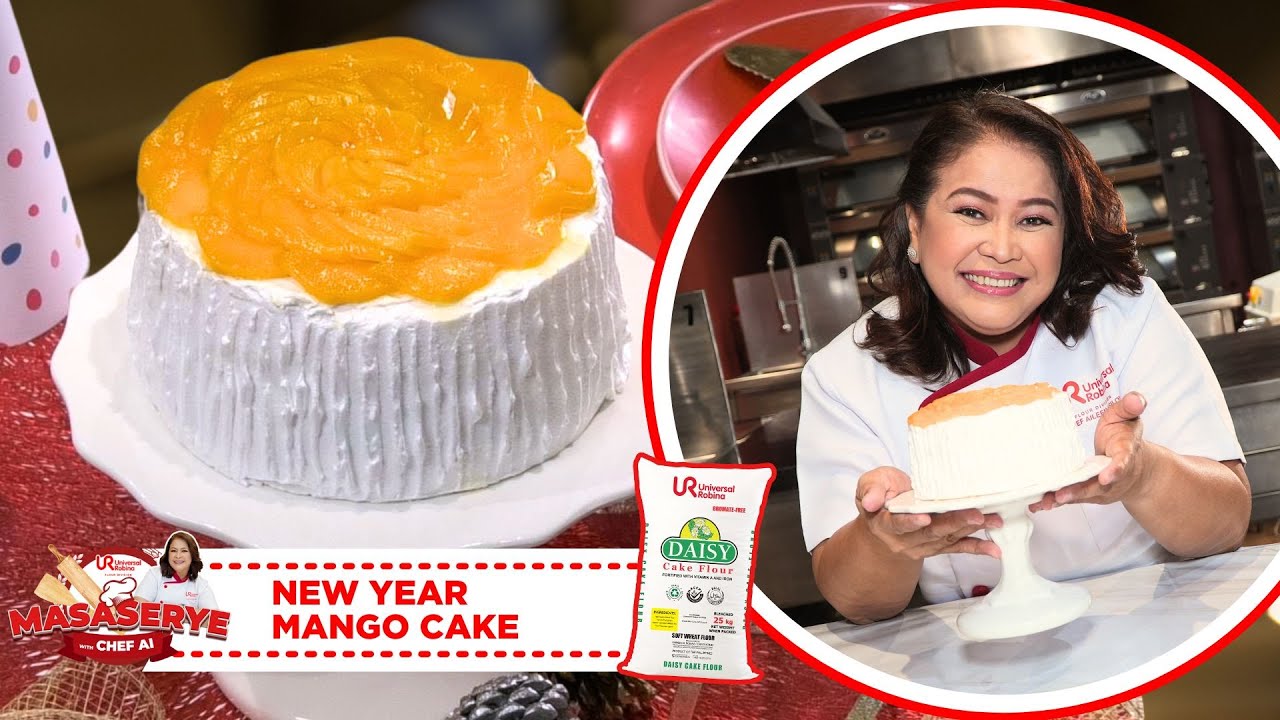 EP 46 - Masa Serye with Chef Ai | New Year Mango Cake - YouTube