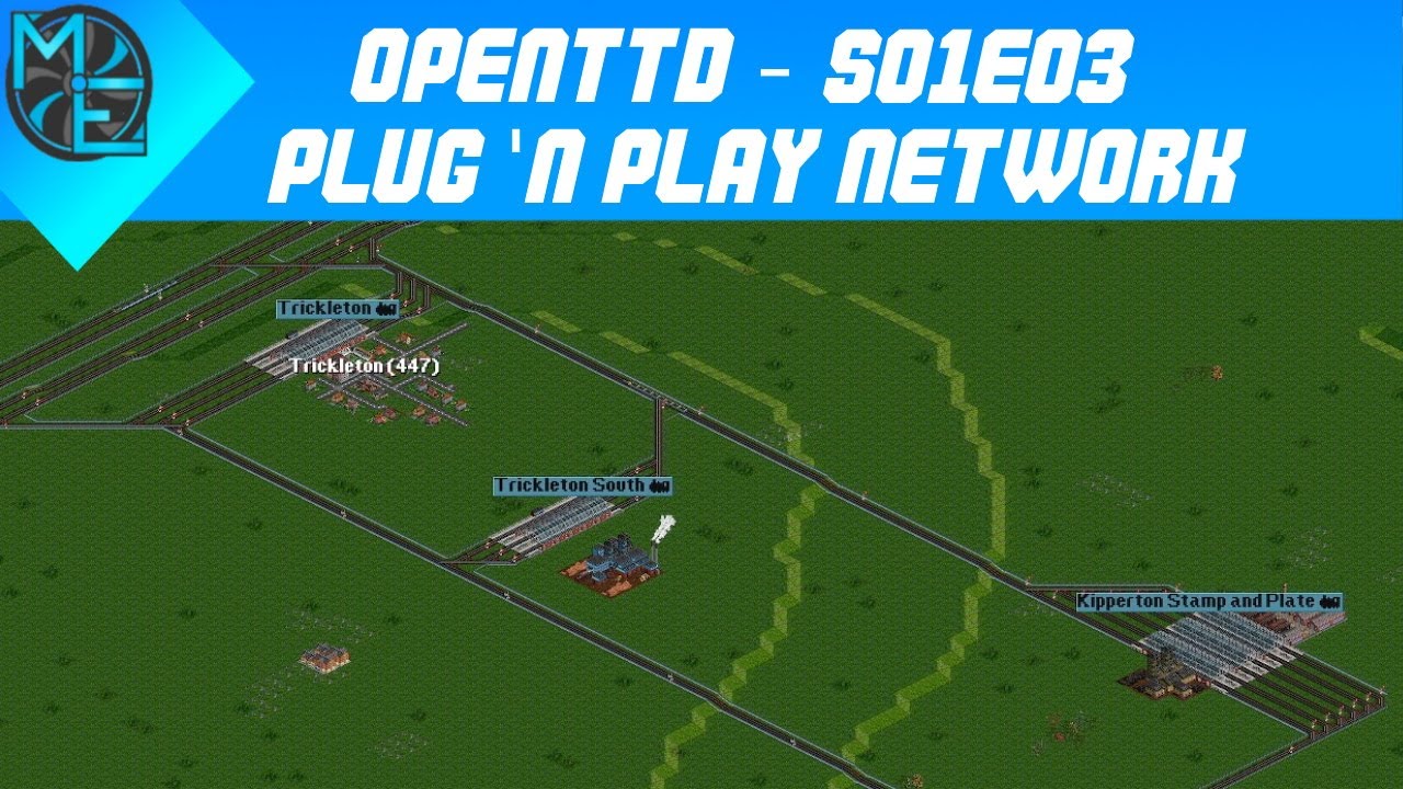 OpenTTD - S01E03 - Plug 'n Play Network - YouTube
