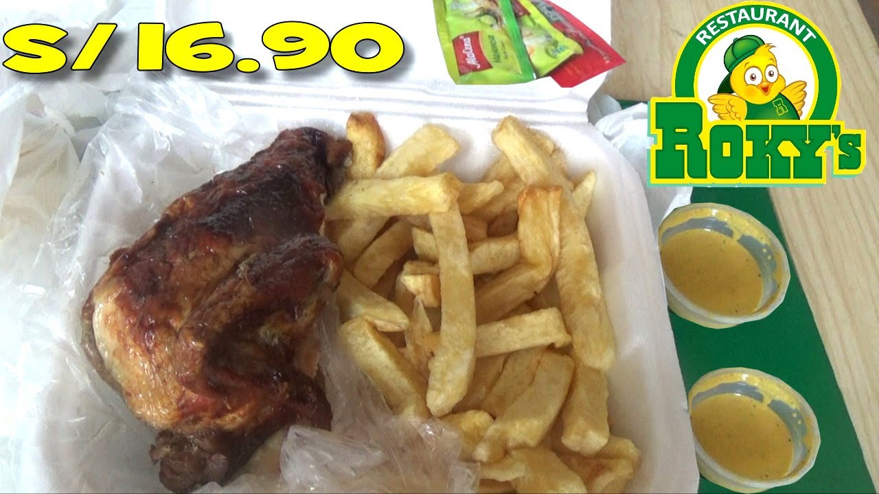 PEDI 1/4 POLLO "ROKYS" Y LO RECOGI EN LA TIENDA - YouTube