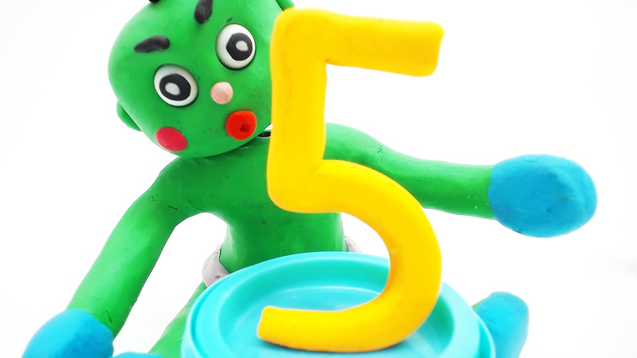 Green Baby - Episode 5 - Learning Numbers - Stop Motion Cartoon For ...