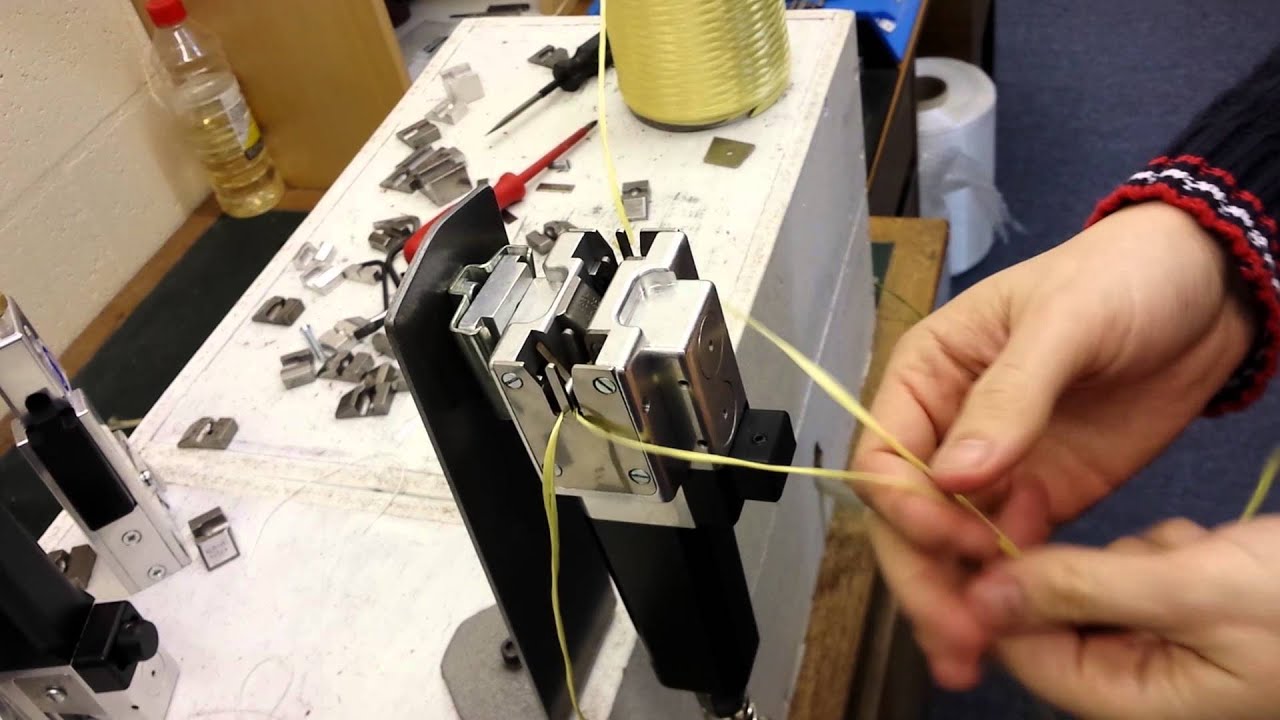 Aramid Model 1-11 Splice Demonstration - YouTube