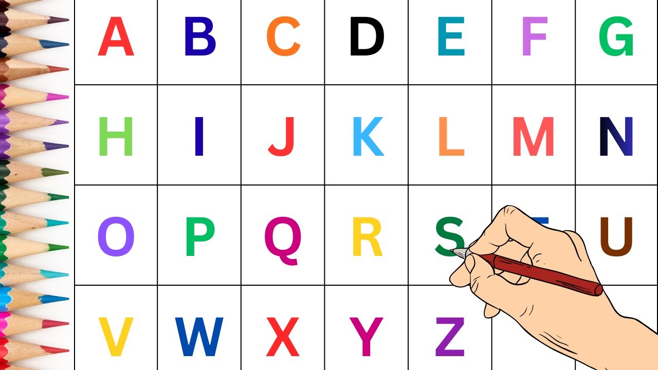 ABC Uppercase|ABC for kids|Alphabet writing for kids|Write alphabet |A ...