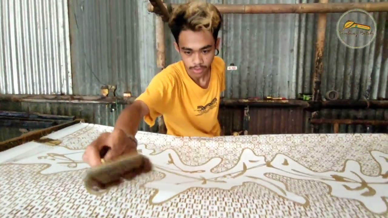 Pahami teknik canting dan kuas agar batik makin cantik - YouTube