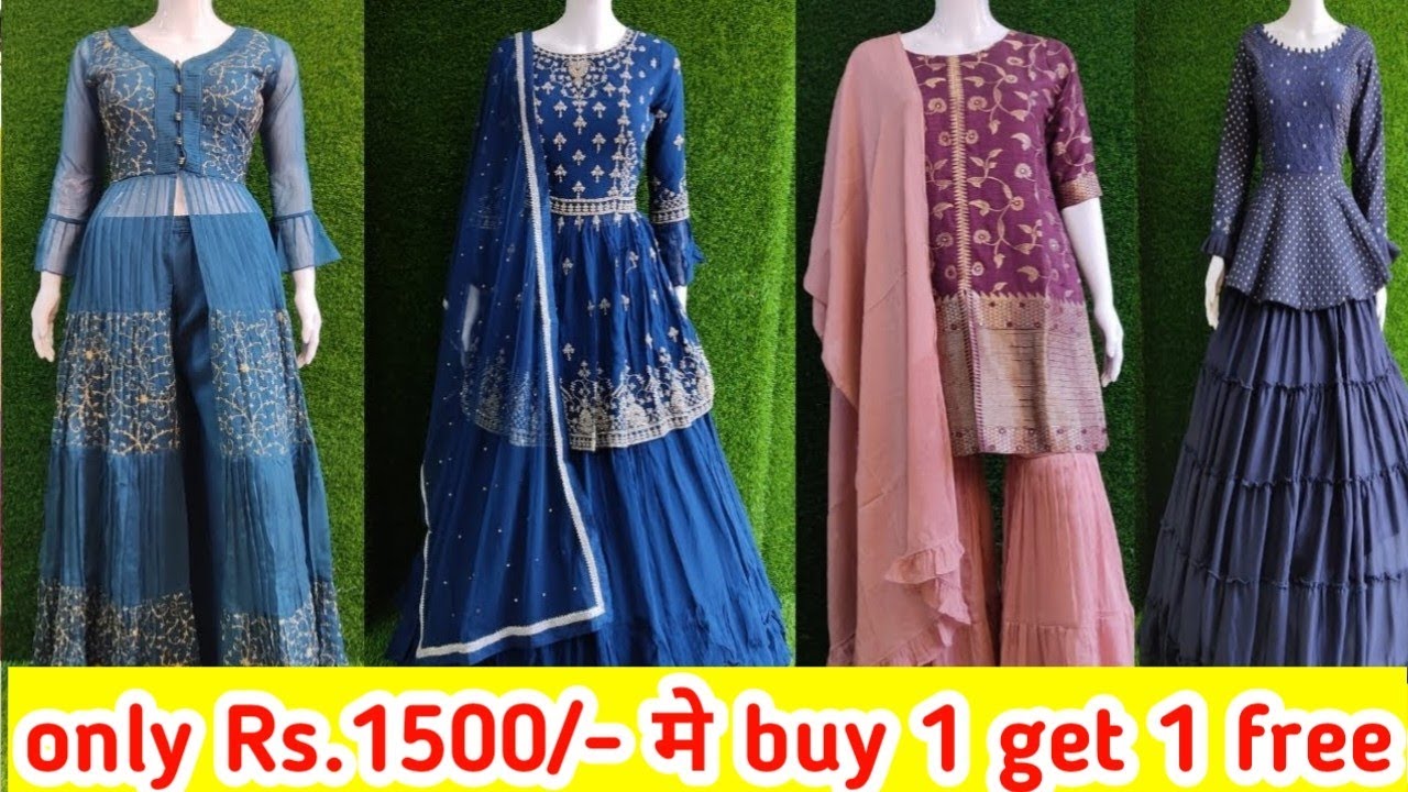 Designer Ladies Wear Collection | Fancy Croptop Design | Designer Gown ...
