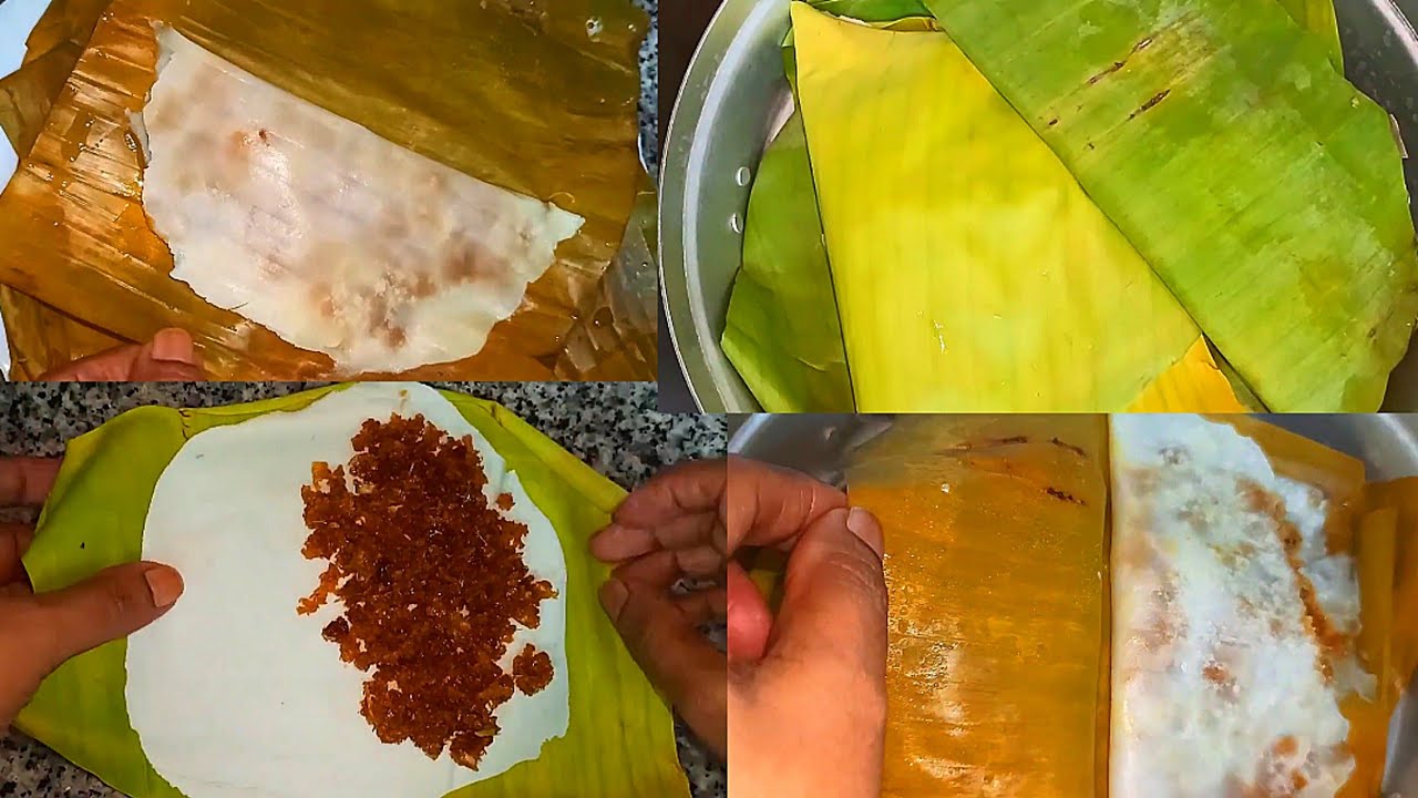 Ela Ada | Steamed Banana Leaf Pancake | Onam Recipe Kerala Sweet Recipe ...
