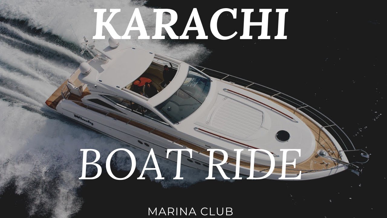 Karachi Boat Ride | Marina Club | Speed Boat - YouTube