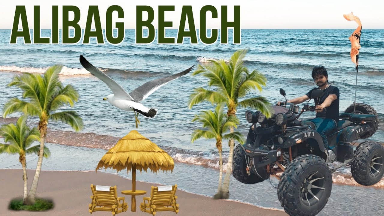 #vlog । Alibag Beach Complete Guide In just 899rs From Pune । Vivek ...