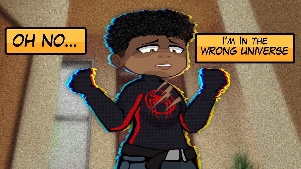 Miles finds out he's in the wrong universe|| Gacha Club || Spider-man ...