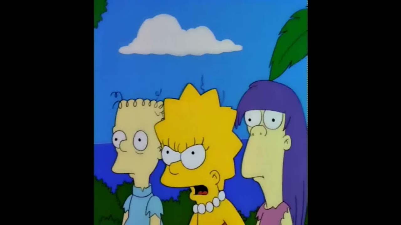 The Simpsons Nelson Punches Milhouse - YouTube