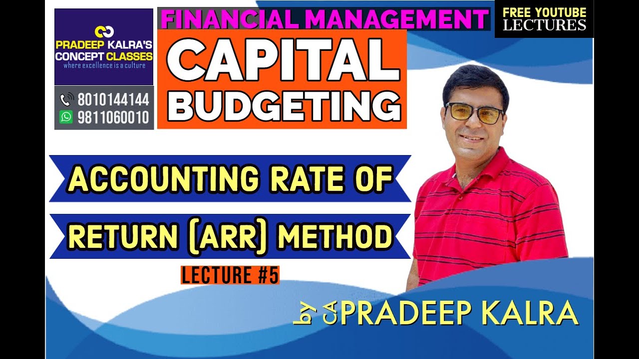 Accounting Rate of Return (ARR) Method #Equal Profit Lecture #5 # ...