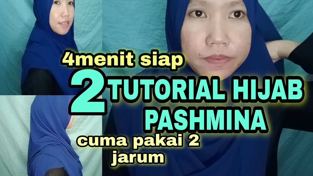 TUTORIAL HIJAB PASHMINA ANTI RIBET - YouTube