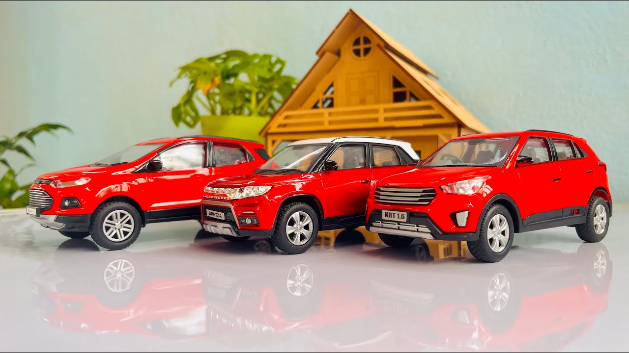 Breeza vs Creta vs Eco Sports | Diecast cars | Model cars | KUSHADA TOY ...