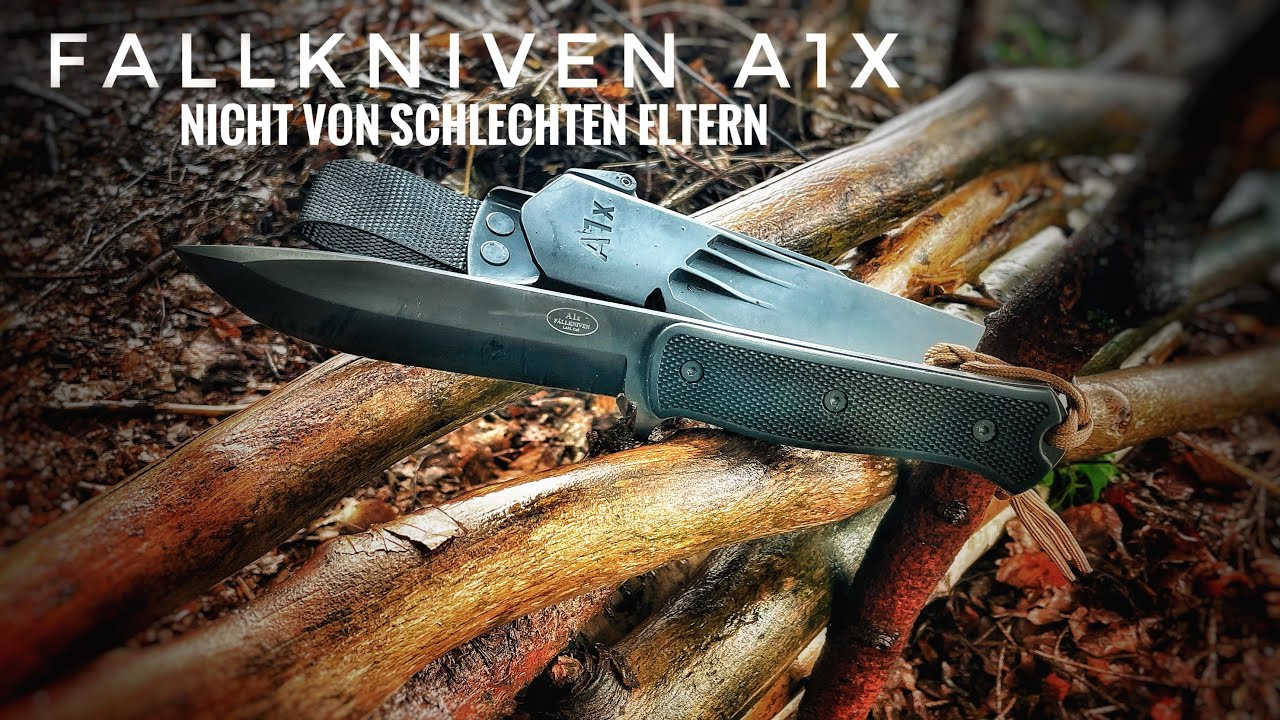 Fallkniven A1X - feststehendes Messer - Camp Knive - YouTube