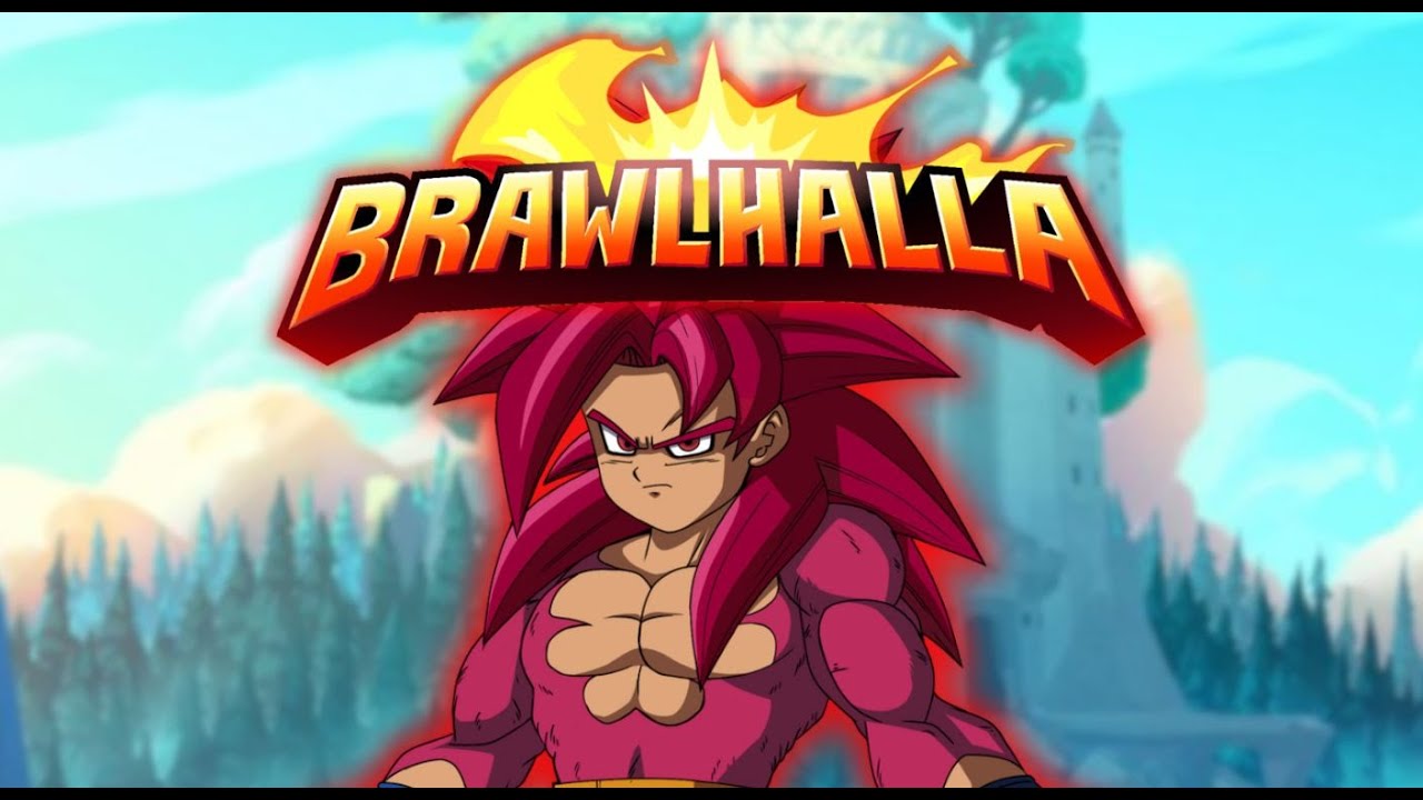 E se Goku SUPER SAIYAJIN 4 estivesse no Brawlhalla? - YouTube