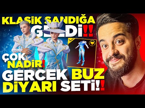 OYUNUN EN NADİR BUZ DİYARI SETİ KLASİK SANDIĞA GELDİ! SONUNDA BE! PUBG Mobile