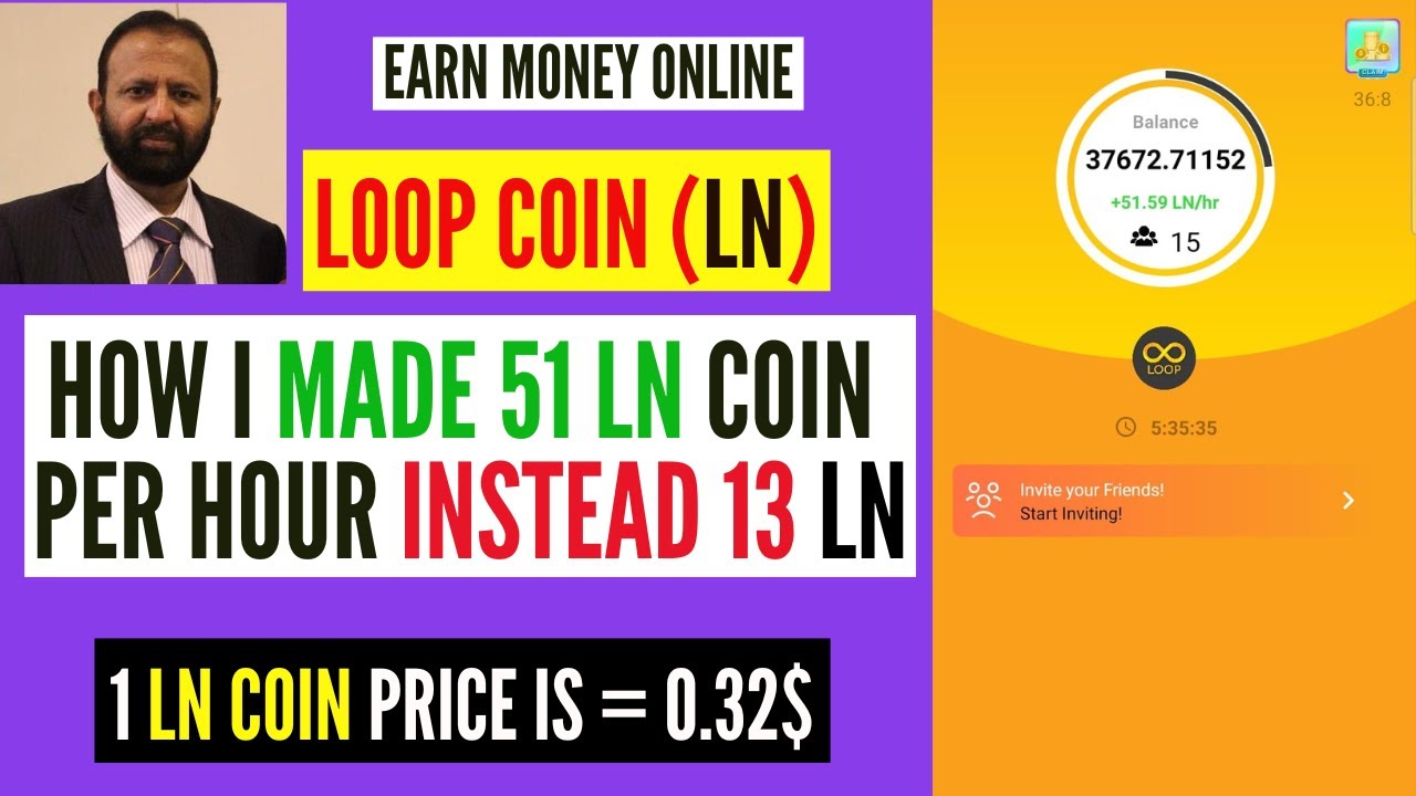 Earn Money Online | Loop Network (LN) | How To Increase Mining Speed ...