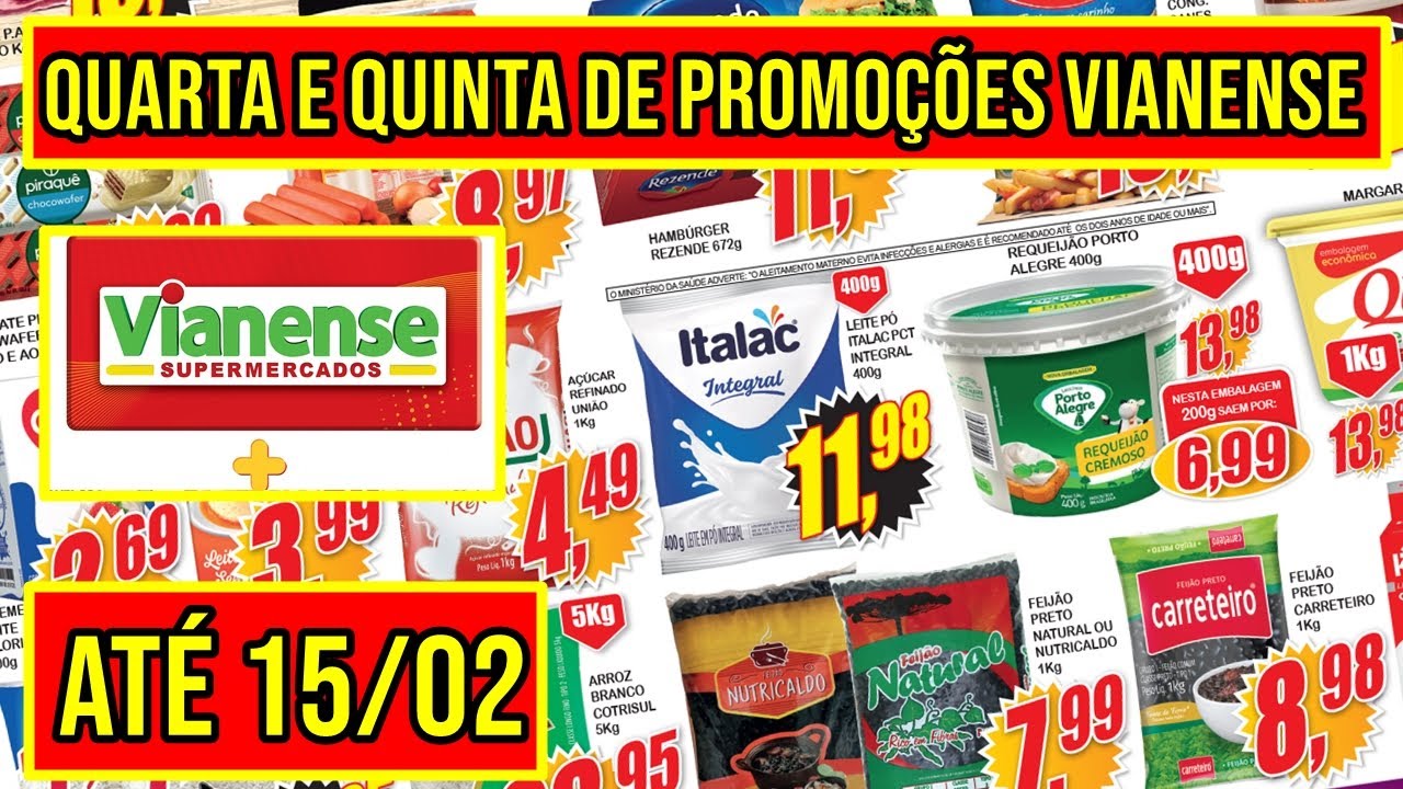 Vianense Supermercado - Encarte de Promoções do Vianense Válido até 15 ...