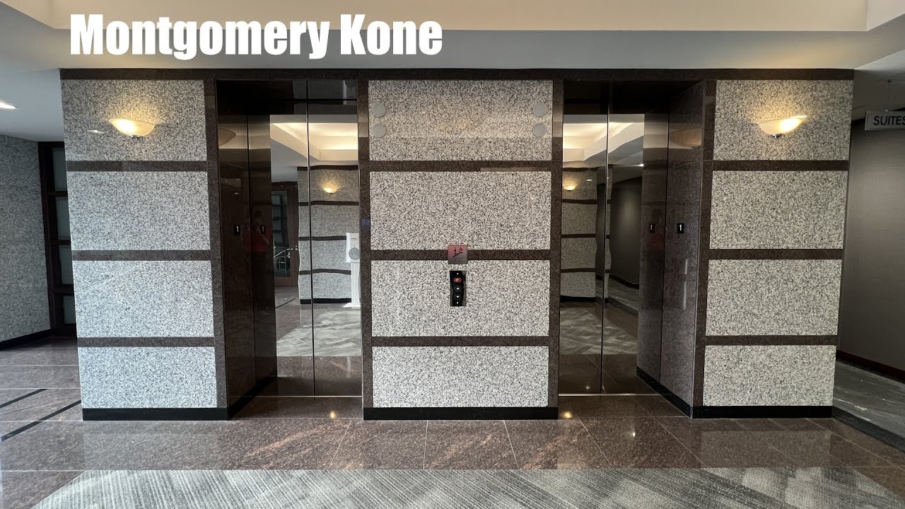 Awesome Montgomery Kone Traction Elevators at City Place 2 in Creve ...