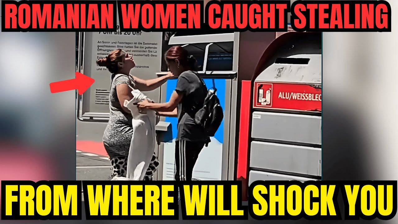 SHOCKING FOOTAGE 🚨 ROMANIAN WOMEN STEALING — FROM WHERE WILL LEAVE YOU ...