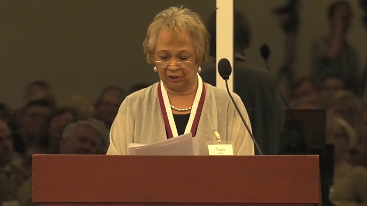 Tonya Harris, Circle of Gold Fall 2016 Inductee - YouTube