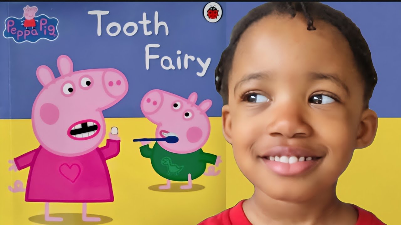 Peppa Pig Tooth Fairy | Read Aloud Book For Kids - YouTube