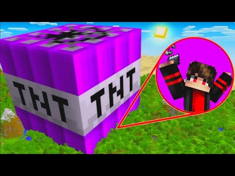 Exploding Mega Gaint TNT's In Minecraft !!! CREDIT BY EPIC DIPIC - YouTube