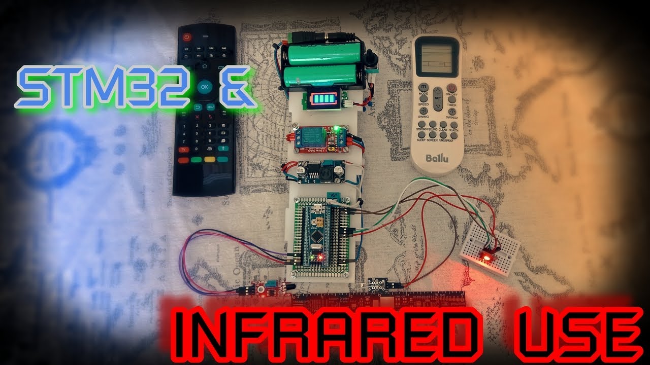 STM32 AND INFRARED USE | #27 - YouTube
