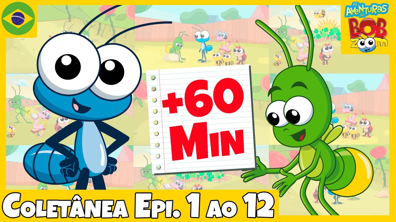 Coletânea do Bob Zoom Episódios 1 a 12 | Vídeo Infantil Musical Oficial ...