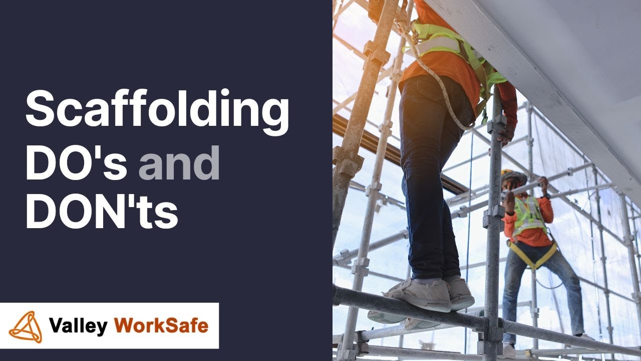 Scaffolding Dos and Dont's (Are you guilt of these??) - YouTube