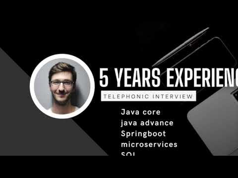 Java and Microservices Telephonic interview realtime experience | 5 year experienced | part2 ...