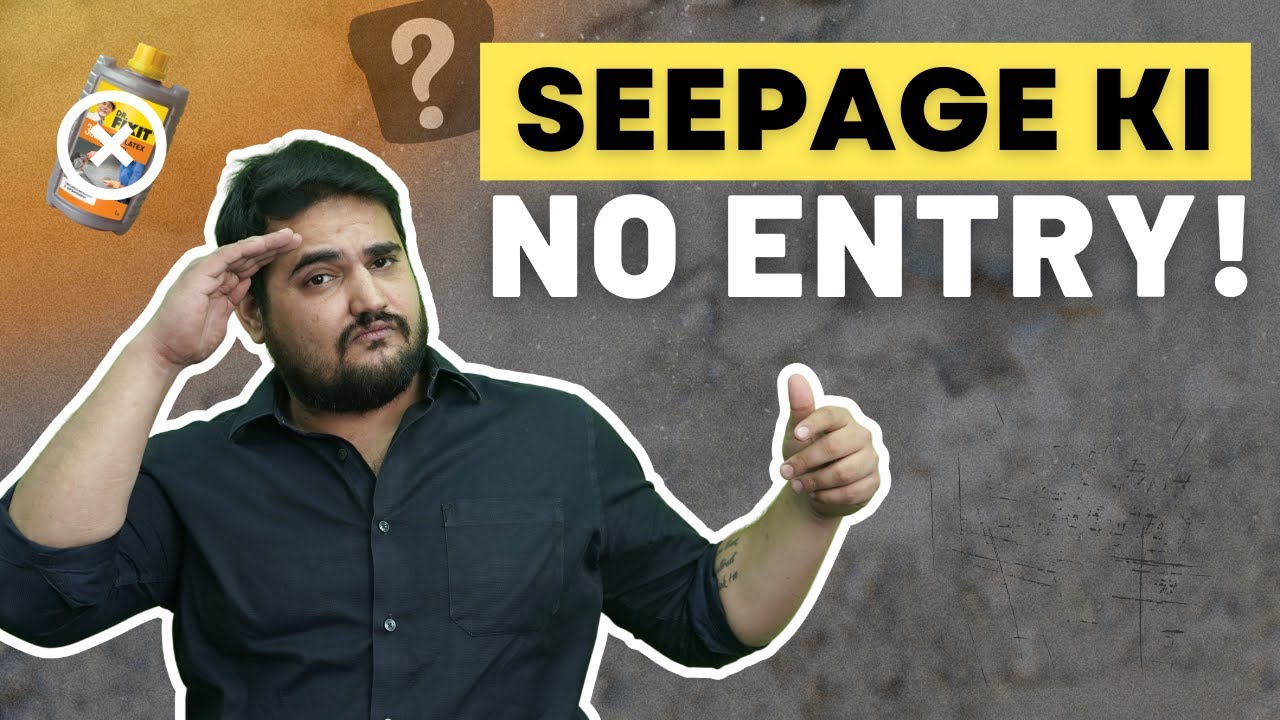 STOP SEEPAGE PERMANENTLY USING THIS PRODUCT | BEST WATERPROOFING ...
