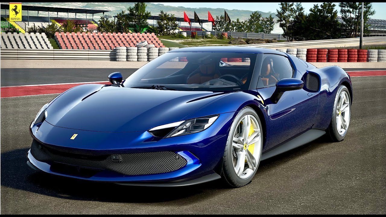 TDF Blue 296 - Ferrari Factory at Maranello - YouTube