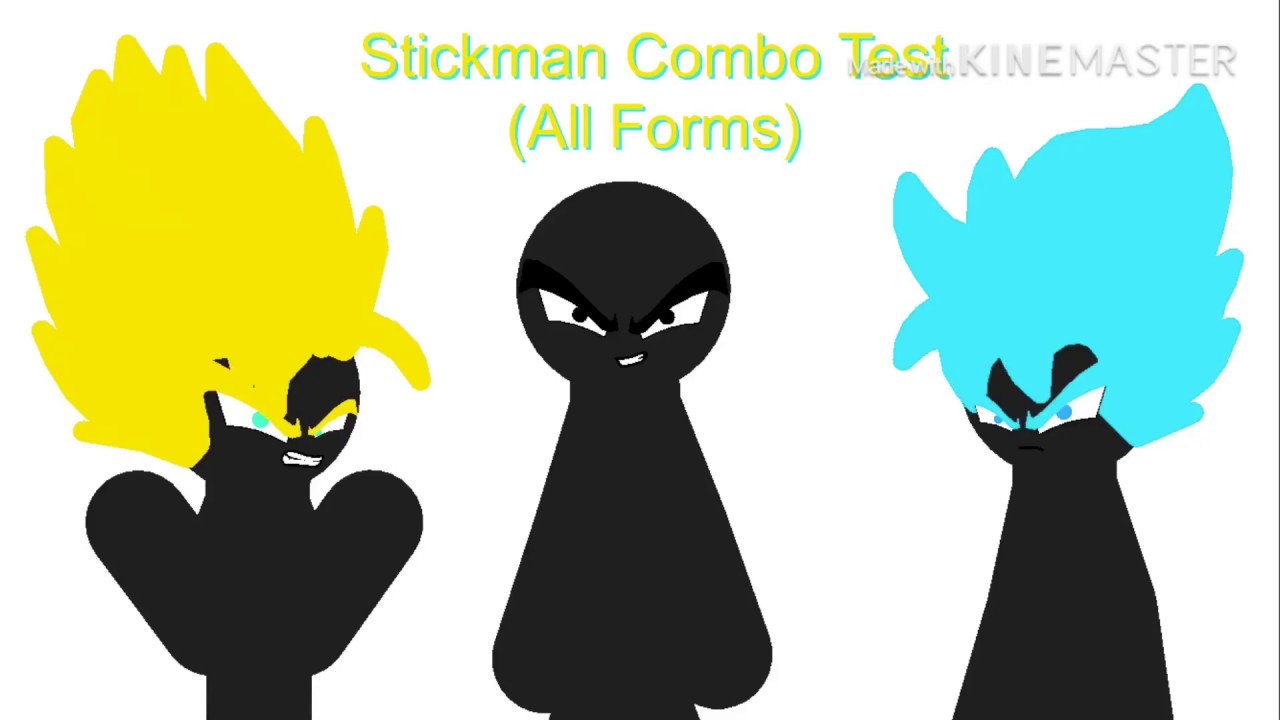 Stickman Combo Test (All Forms) - YouTube