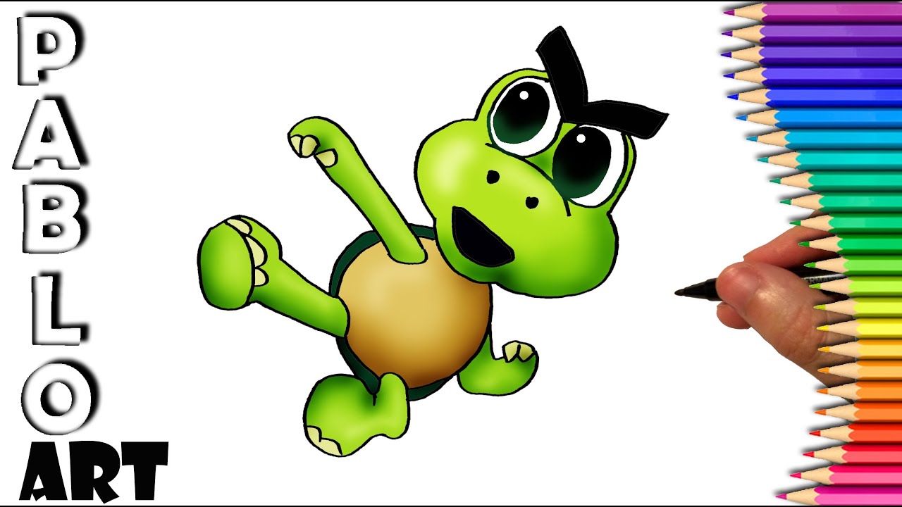 How to Draw Turtle Finn from Pinkfong | Learn to Draw step by step ...