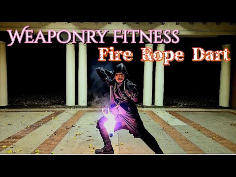 Capoeira Fire Rope Dart Artist *Preview of what's to come* - YouTube