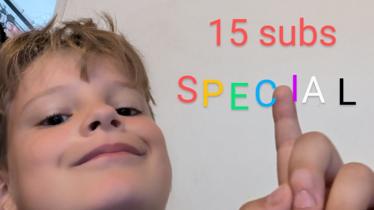 15 subscriber special (part 1) - YouTube