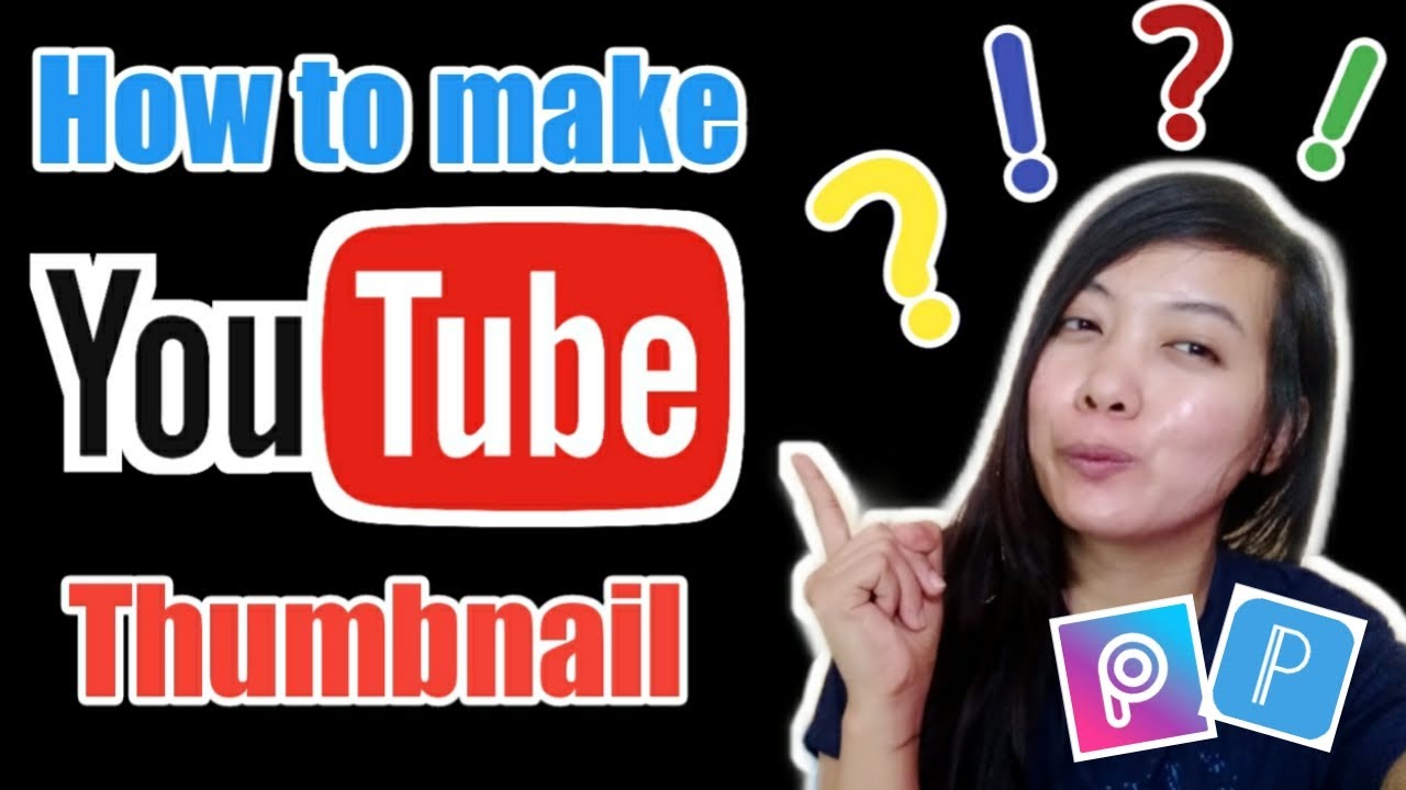How to Make Youtube Thumbnail | Using Mobile Phone (Tagalog Tutorial)by ...