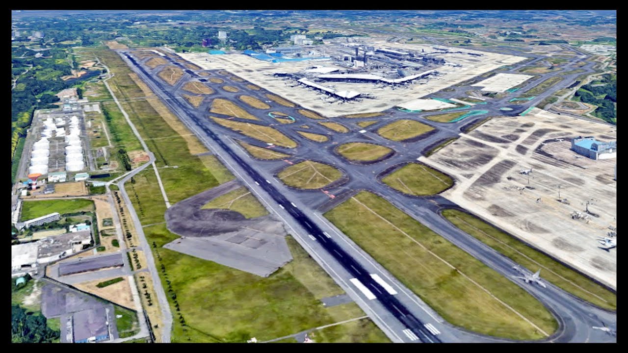 International Airport Top View