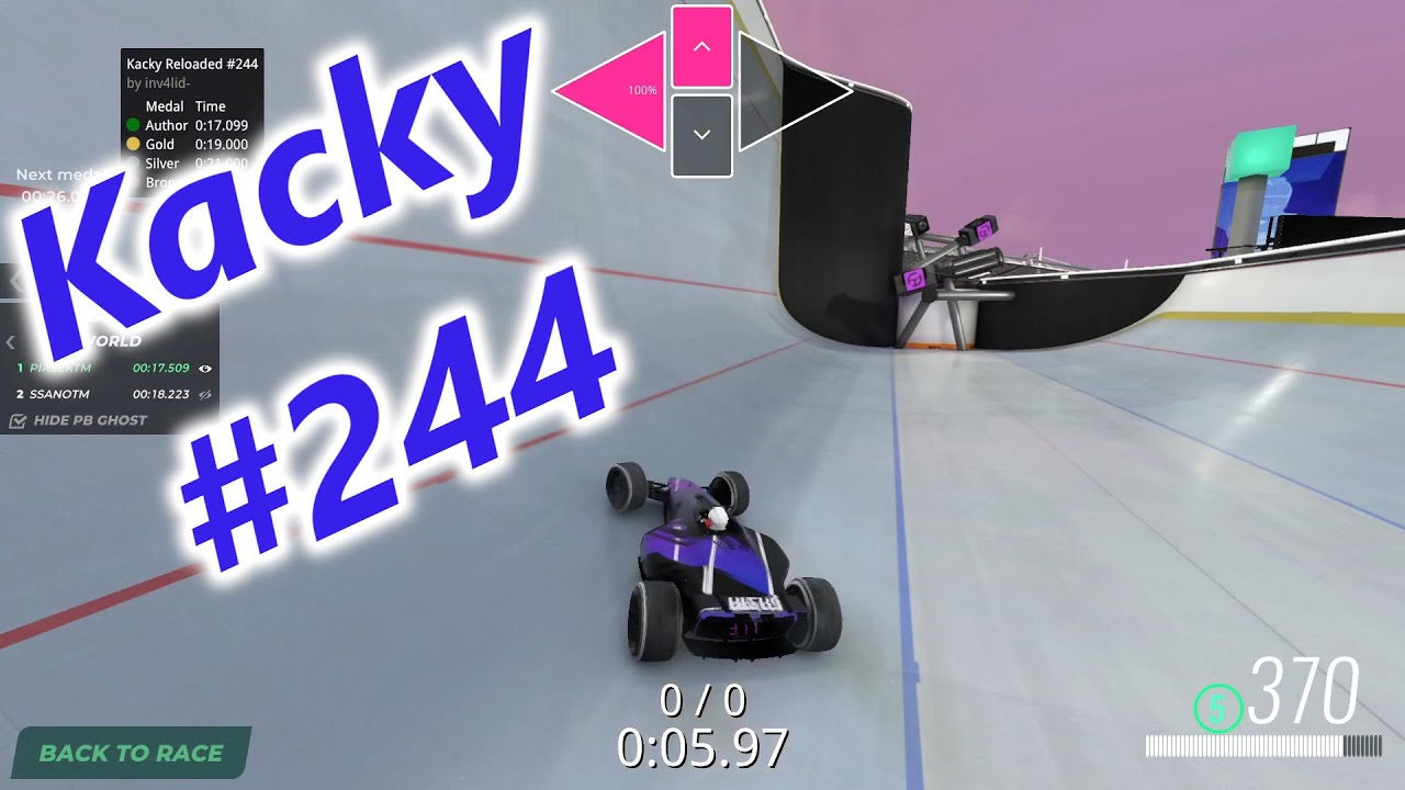 Kacky Reloaded #244 | Trackmania 2020 | Map Discovery | WR - YouTube