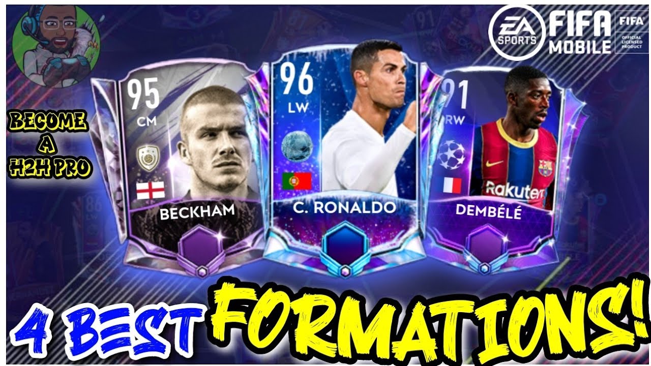 I BUILT THE PERFECT & BEST H2H SQUAD WITH 4 DIFFERENT FORMATIONS! HOW ...