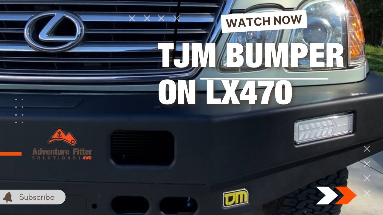 Expert TJM Bumper Installation on Lexus LX470 - See the Transformation ...