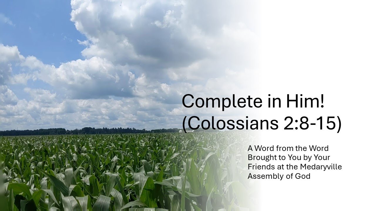 Complete in Him - YouTube