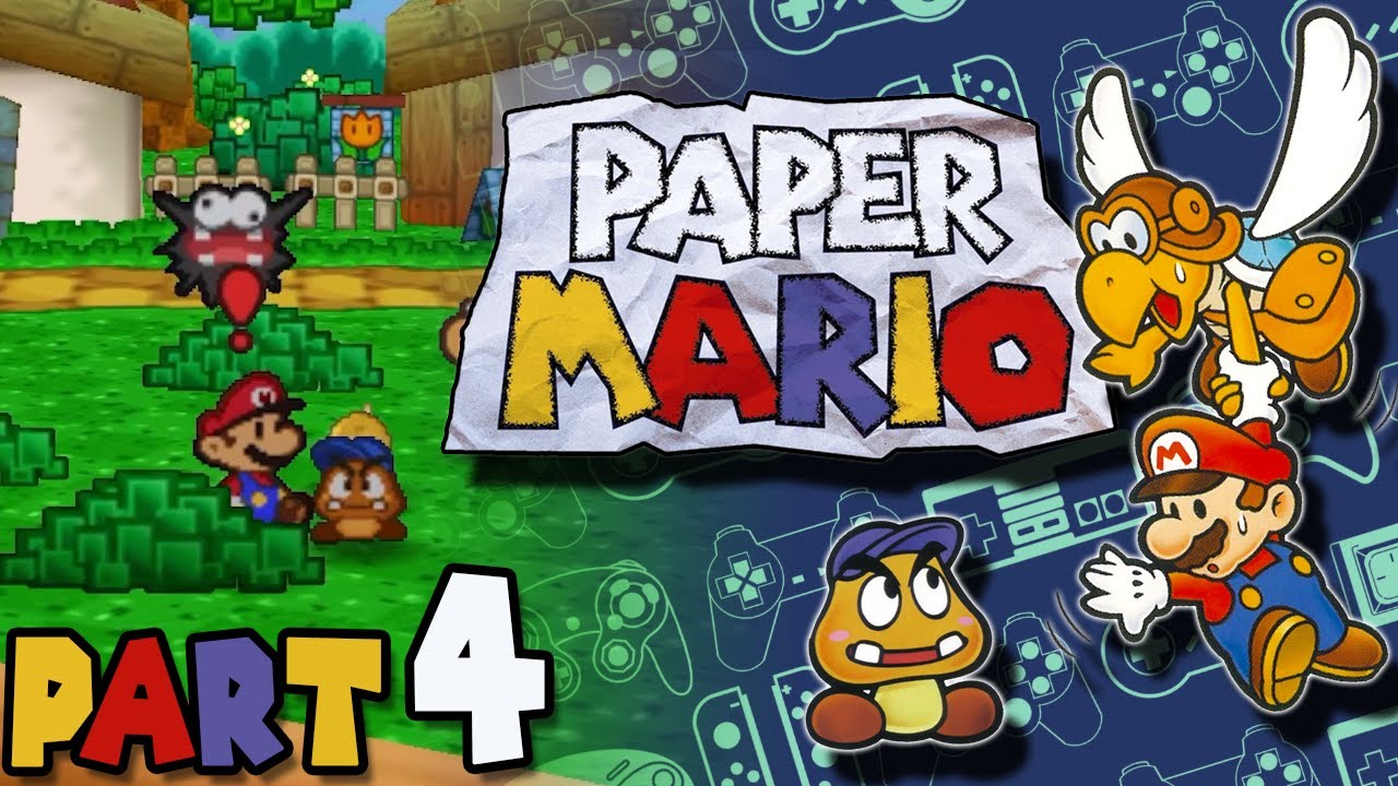 Paper Mario - 4 - Meeeeoooork! - YouTube